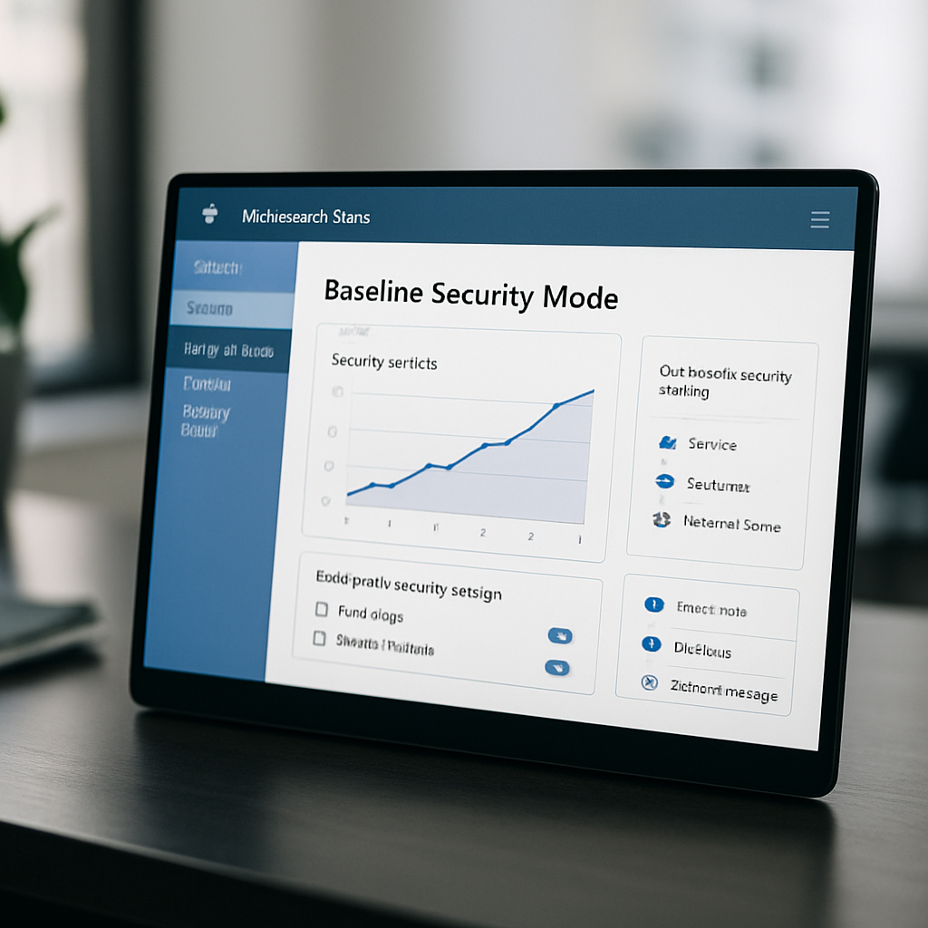 Microsoft 365 Baseline Security Mode